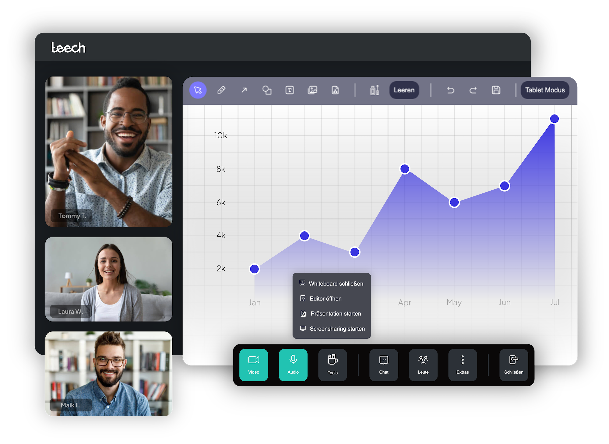 teech | Live- & Community-basiertes Lernen